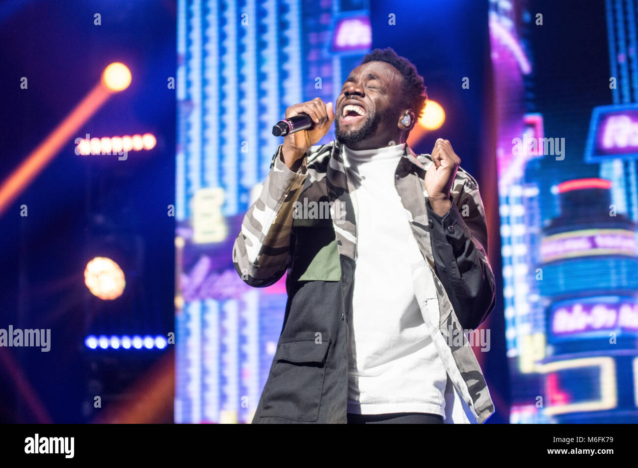 Leeds, West Yorkshire, UK. 3rd March, 2018. xfactor live,leeds, west ...