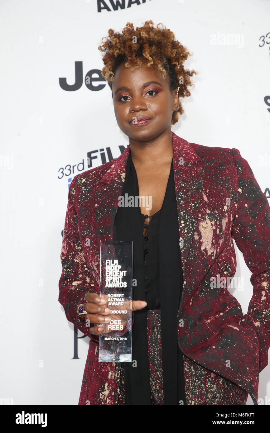 Santa Monica, Ca. 3rd Mar, 2018. Dee Rees at The 33rd Annual Film ...