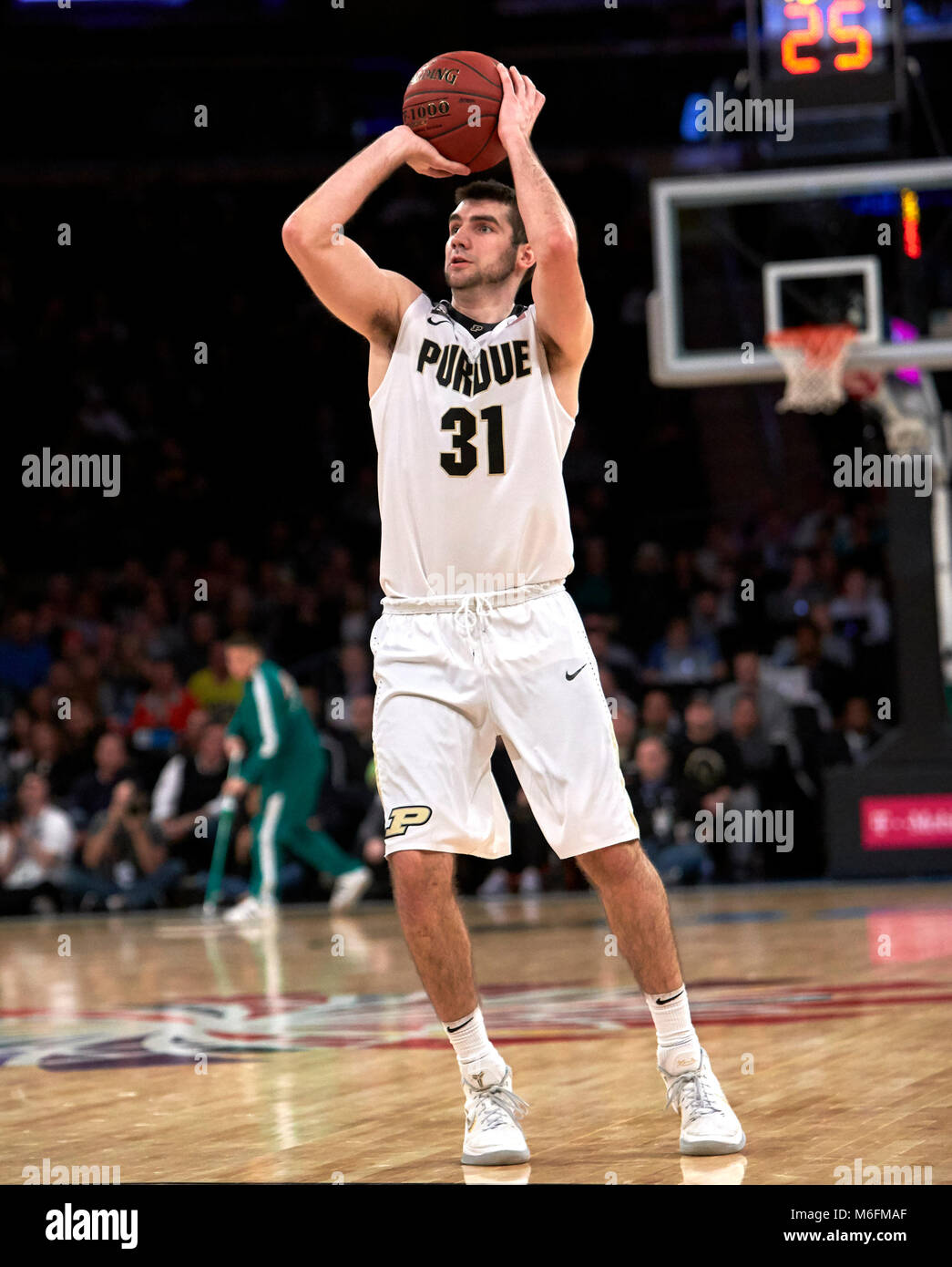 New York, New York, USA. 3rd Mar, 2018. Purdue Boilermakers guard ...