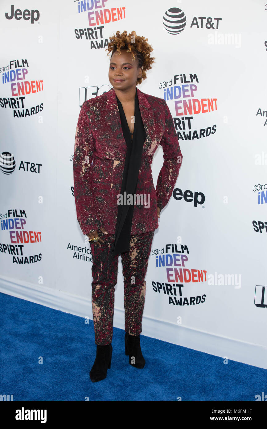 Santa Monica, USA. 02nd Mar, 2018. Dee Rees attends the Independent ...