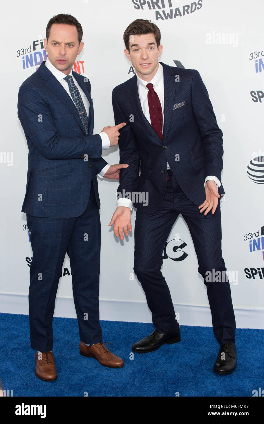 Santa Monica, USA. 03rd Mar, 2018. Nick Kroll and John Mulaney attend ...