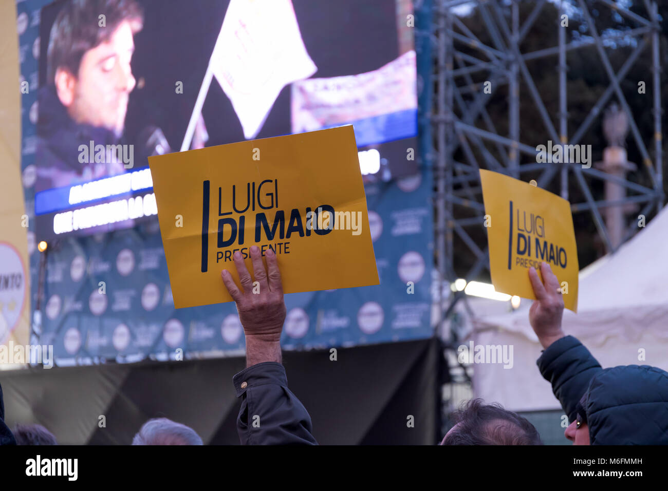 Italy five star movement hi-res stock photography and images - Alamy