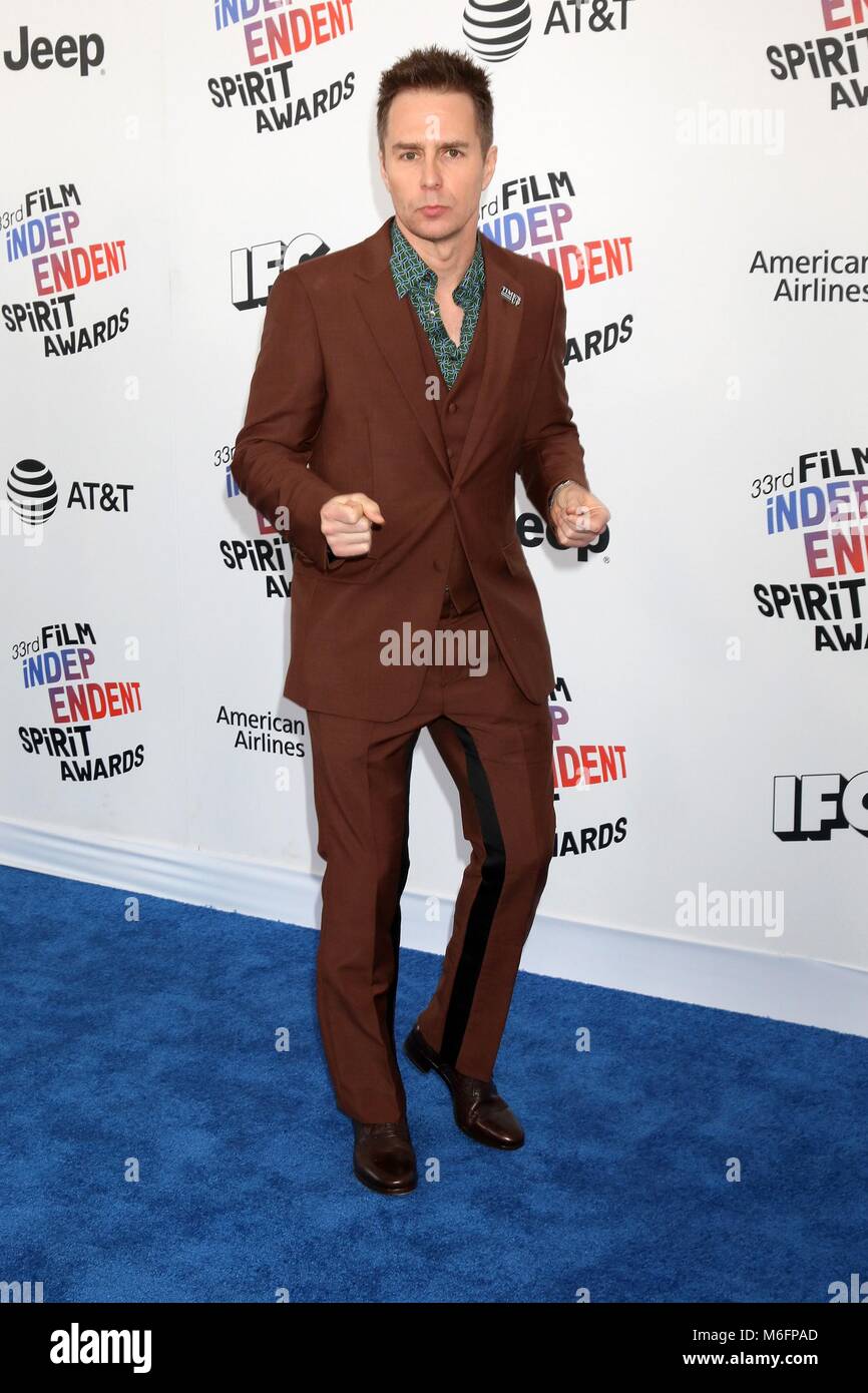 Santa Monica, CA. 3rd Mar, 2018. Sam Rockwell at arrivals for 2018 Film ...