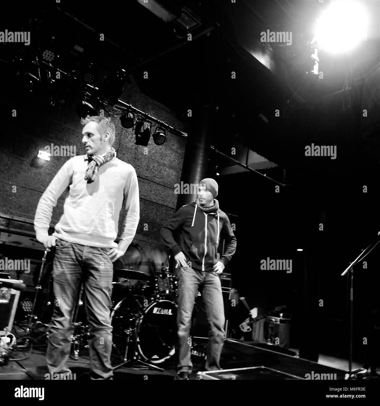 French singer Roxanne Performs on Stage, Villeurbanne, France Stock ...