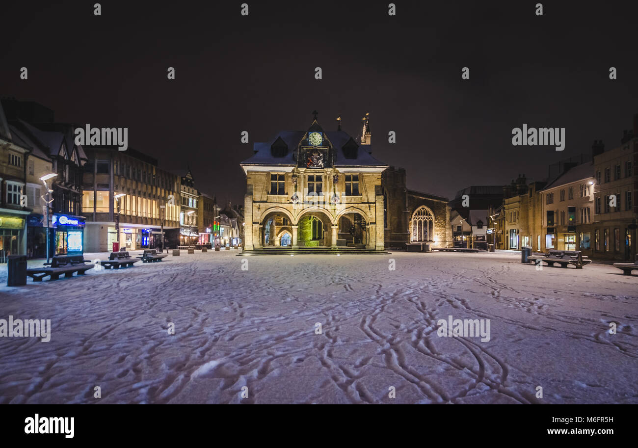 Peterborough town centre storm hi-res stock photography and images - Alamy