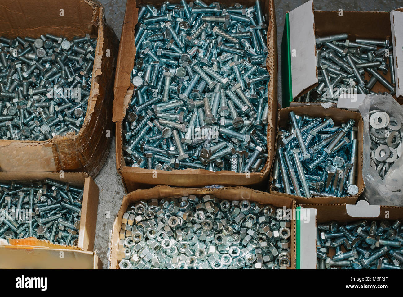 Many different fastening tools used in construction and in the ...