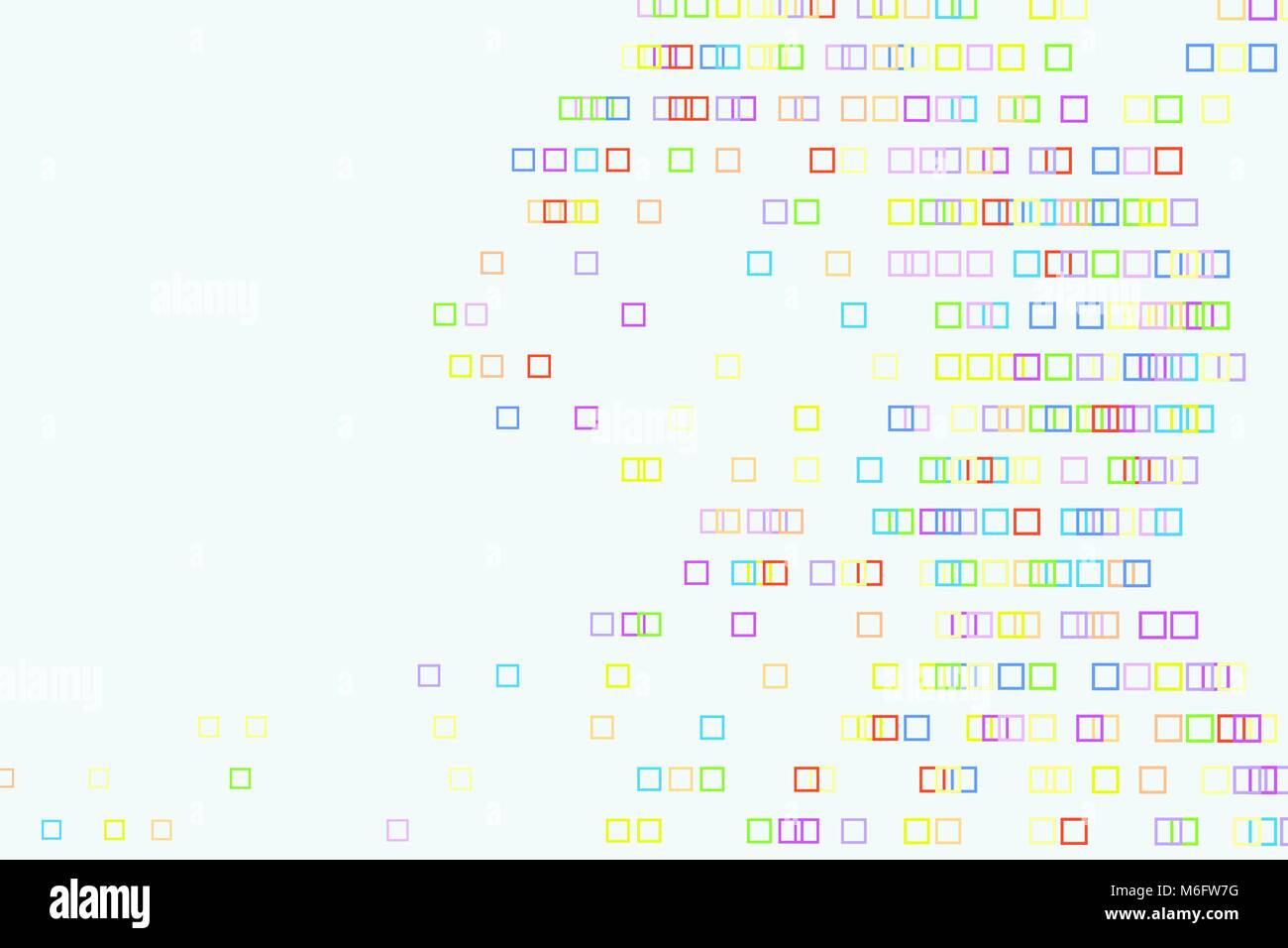 Abstract geometric square, rectangle pattern, colorful & artistic for ...