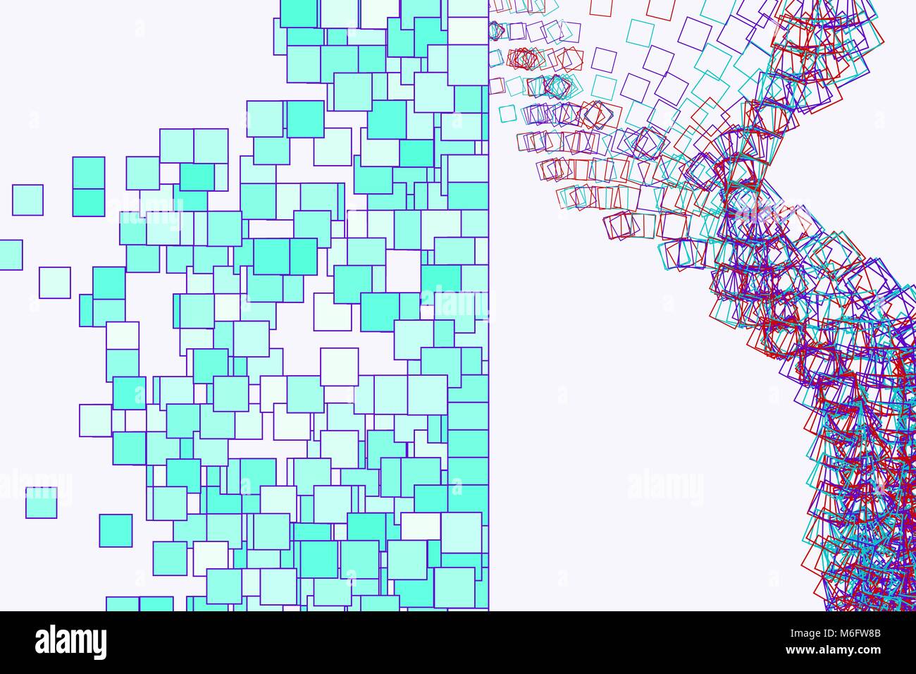 Shape Of Square Rectangle Abstract Background Pattern Vector Illustration Graphic Stock