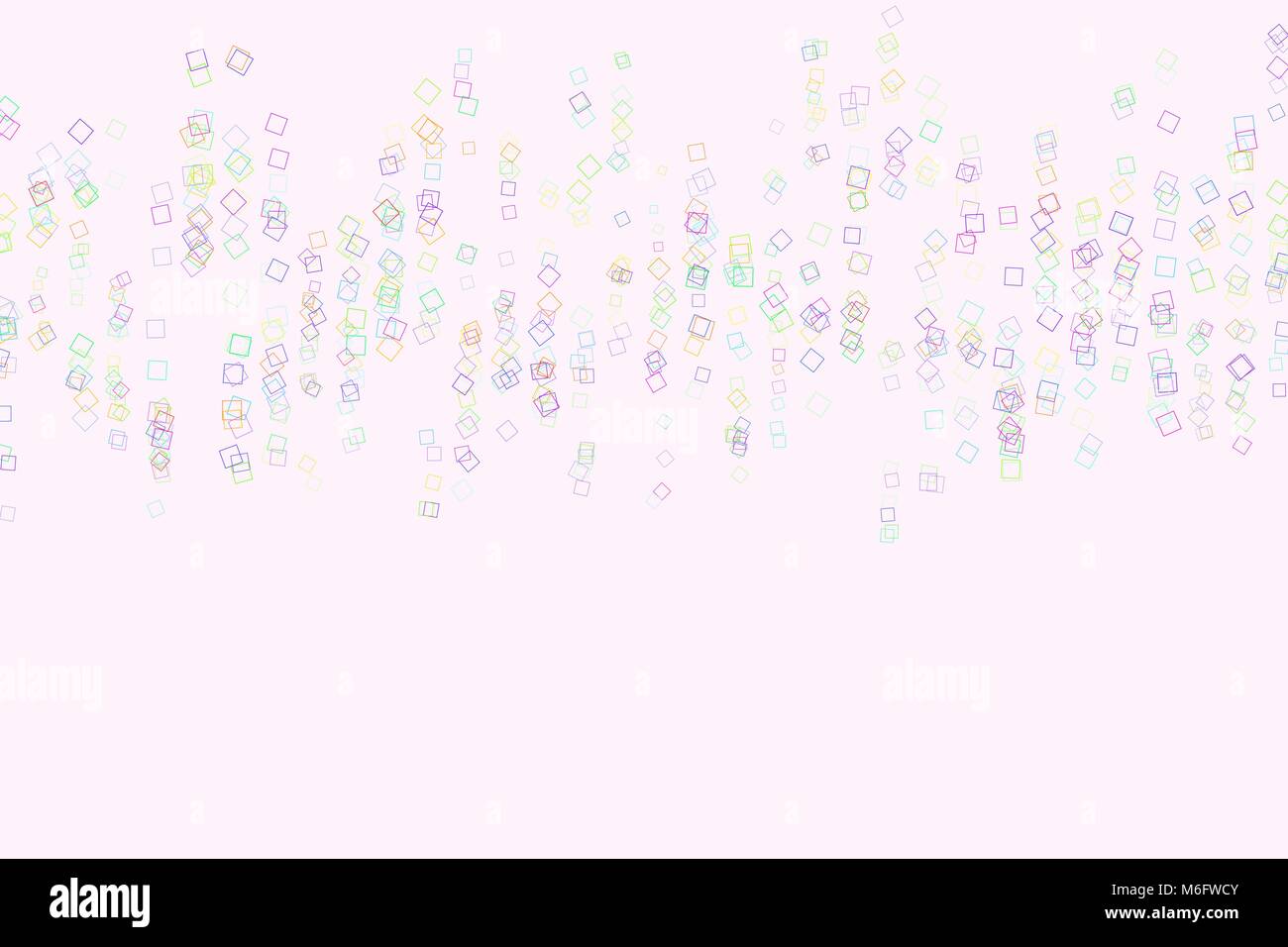 Color Abstract Square Rectangle Pattern Generative Art Background Vector Illustration Graphic