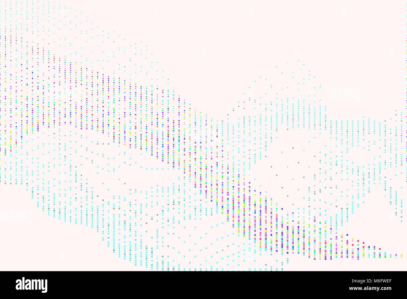 Abstract background with shape of triangle pattern. Vector illustration ...