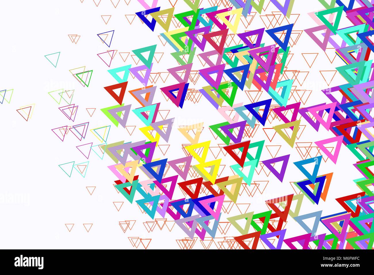 Conceptual background triangle pattern for design. Vector illustration ...