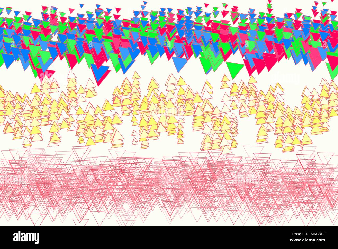 Conceptual background triangle pattern for design. Vector illustration ...