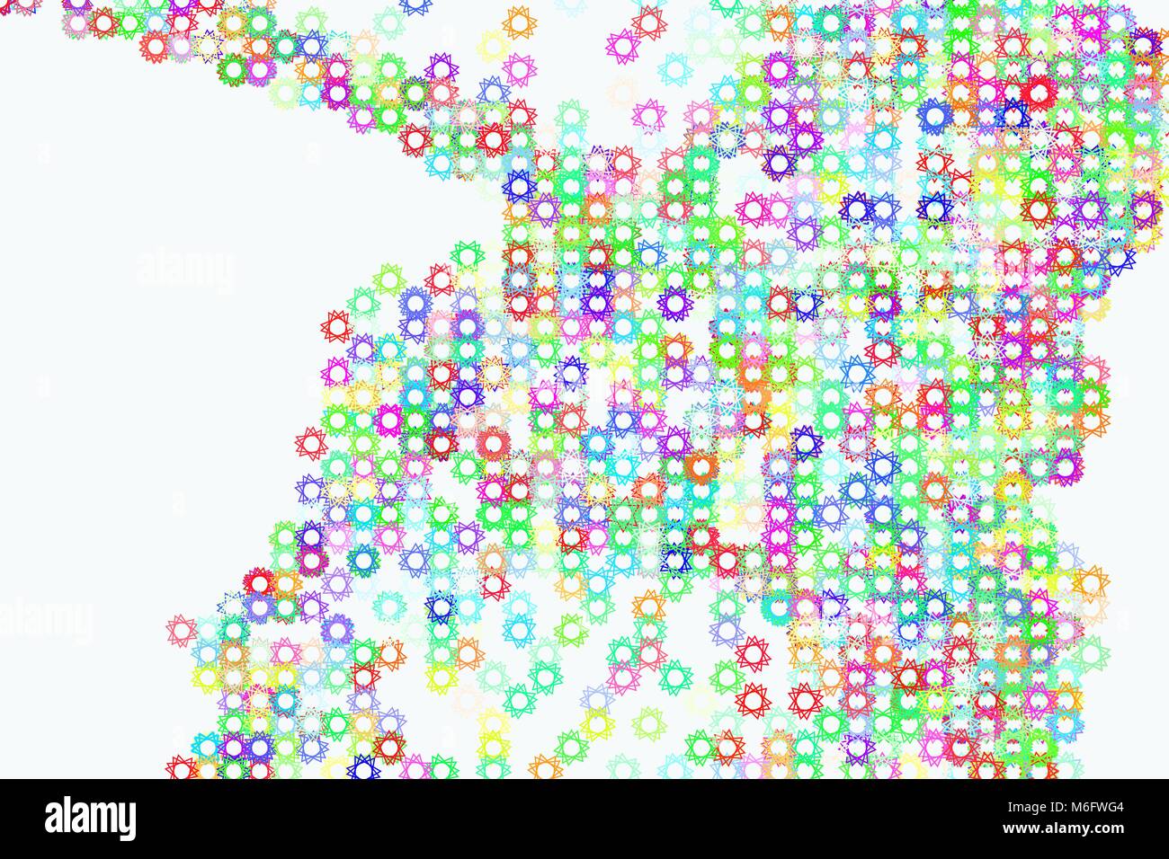 Shape of star, abstract background pattern. Vector illustration graphic ...