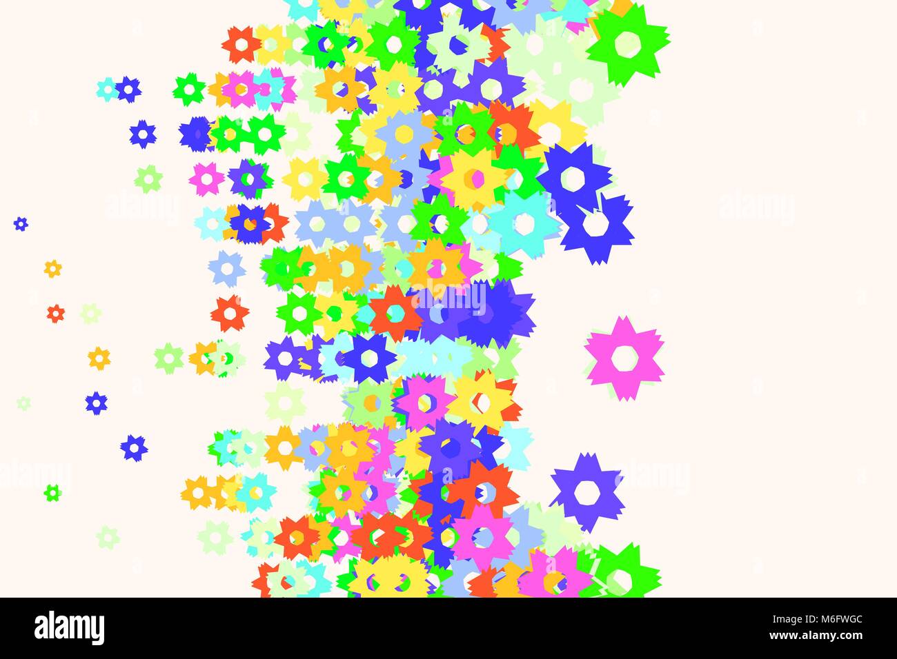 Abstract background with shape of star pattern. Vector illustration ...