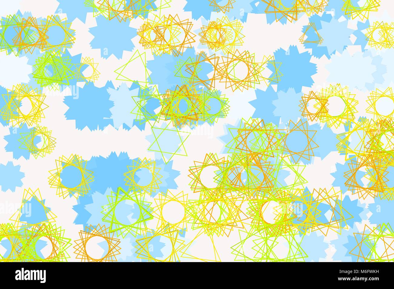 Shape of star, abstract background pattern. Vector illustration graphic ...