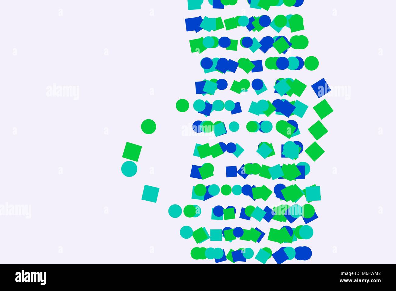 Shape of ellipse & square box, abstract background pattern. Vector ...