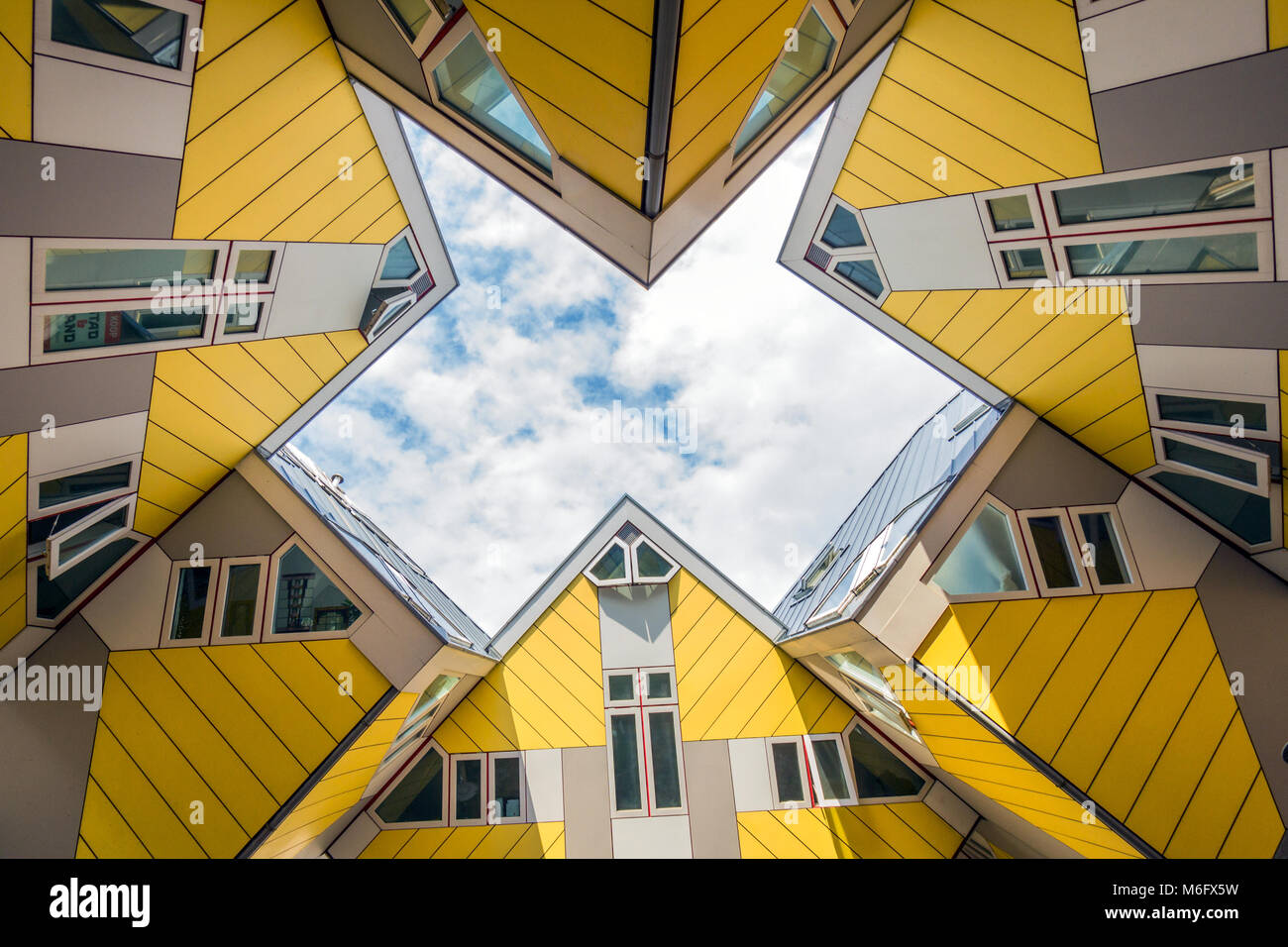 Cubic houses piet blom rotterdam holland netherlands europe hi-res ...
