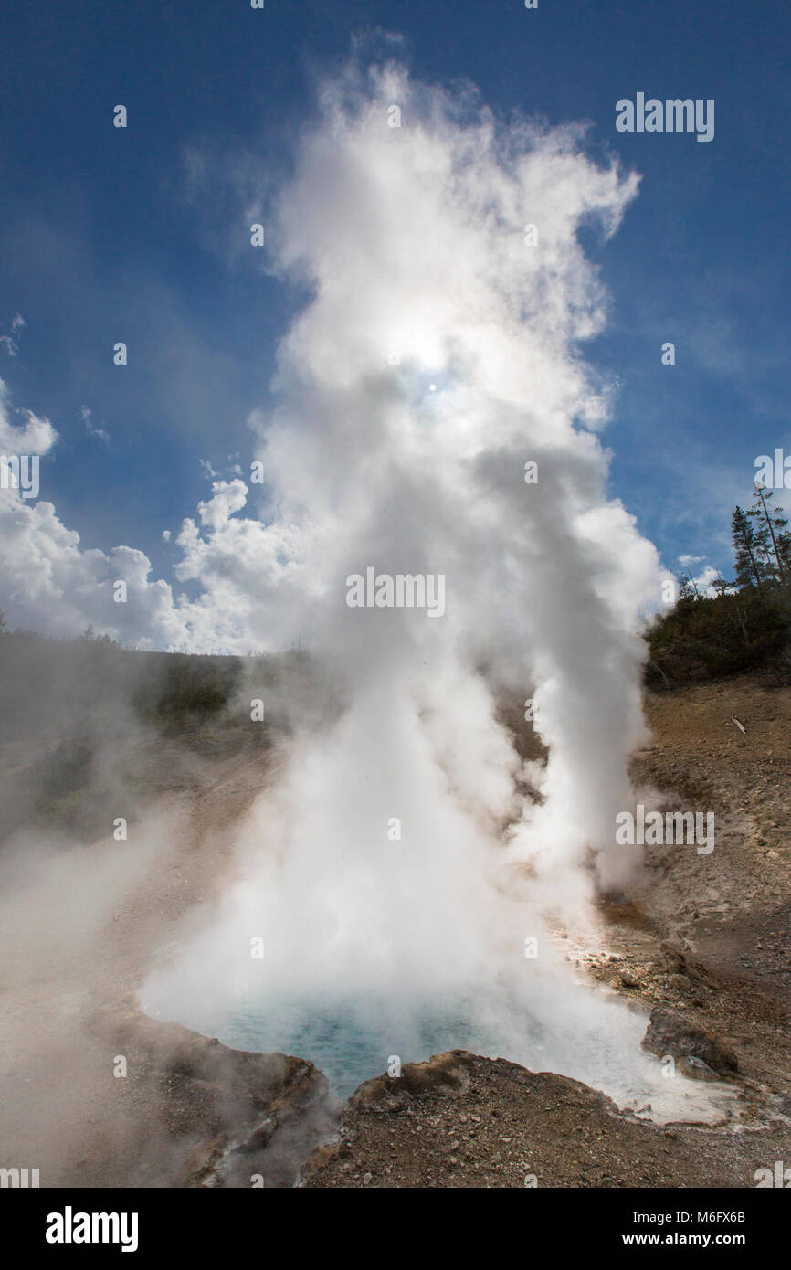 Beryl spring yellowstone hi-res stock photography and images - Alamy