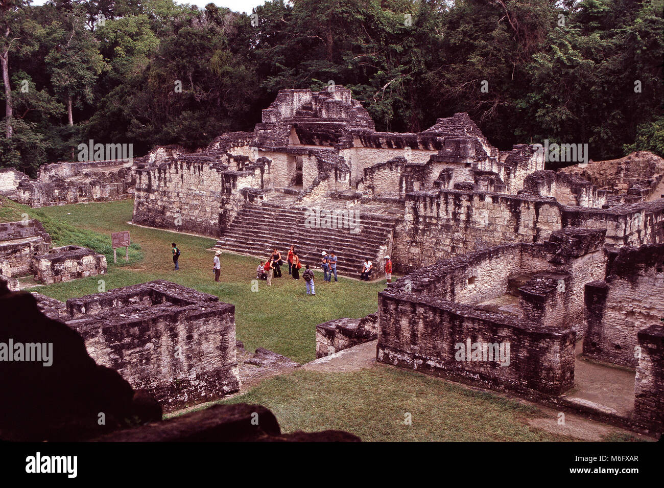 Tikal central acropolis hi-res stock photography and images - Alamy
