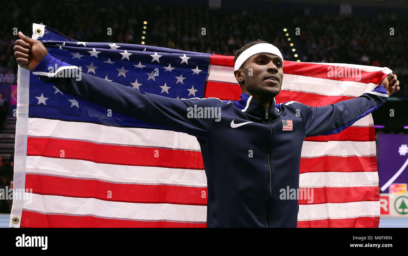 USA's Will Claye celebrates winning gold at the Men's Triple Jump Final ...