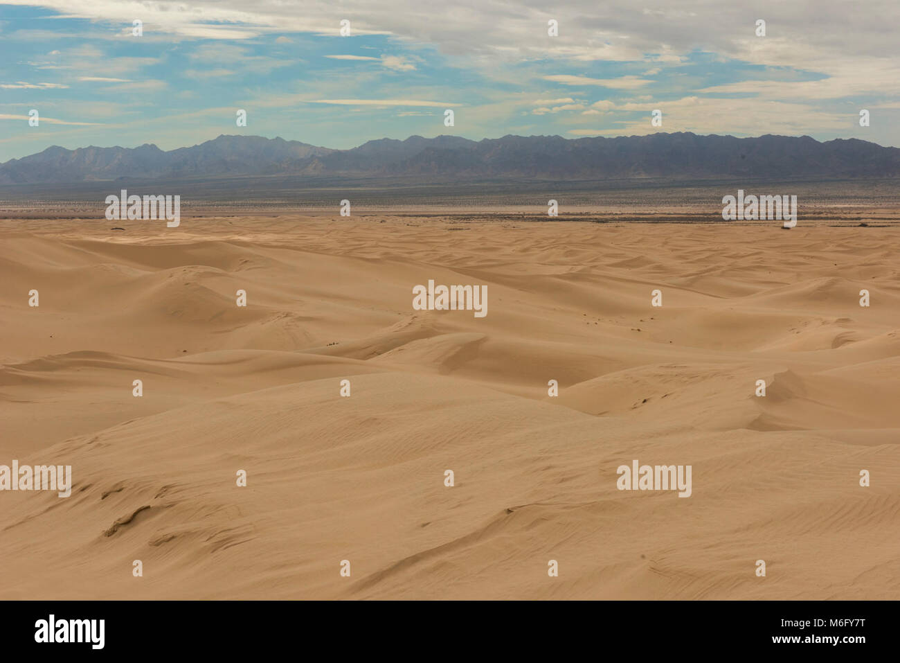 Cadiz Sand Dunes at Mojave Trails National Monument Stock Photo - Alamy