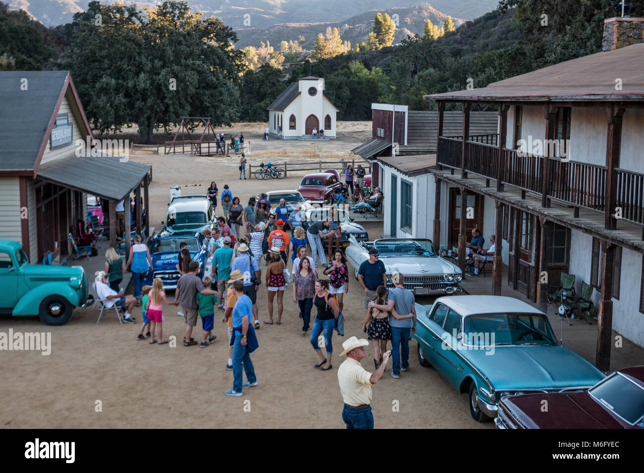 Car Show at Paramount Ranch Stock Photo - Alamy