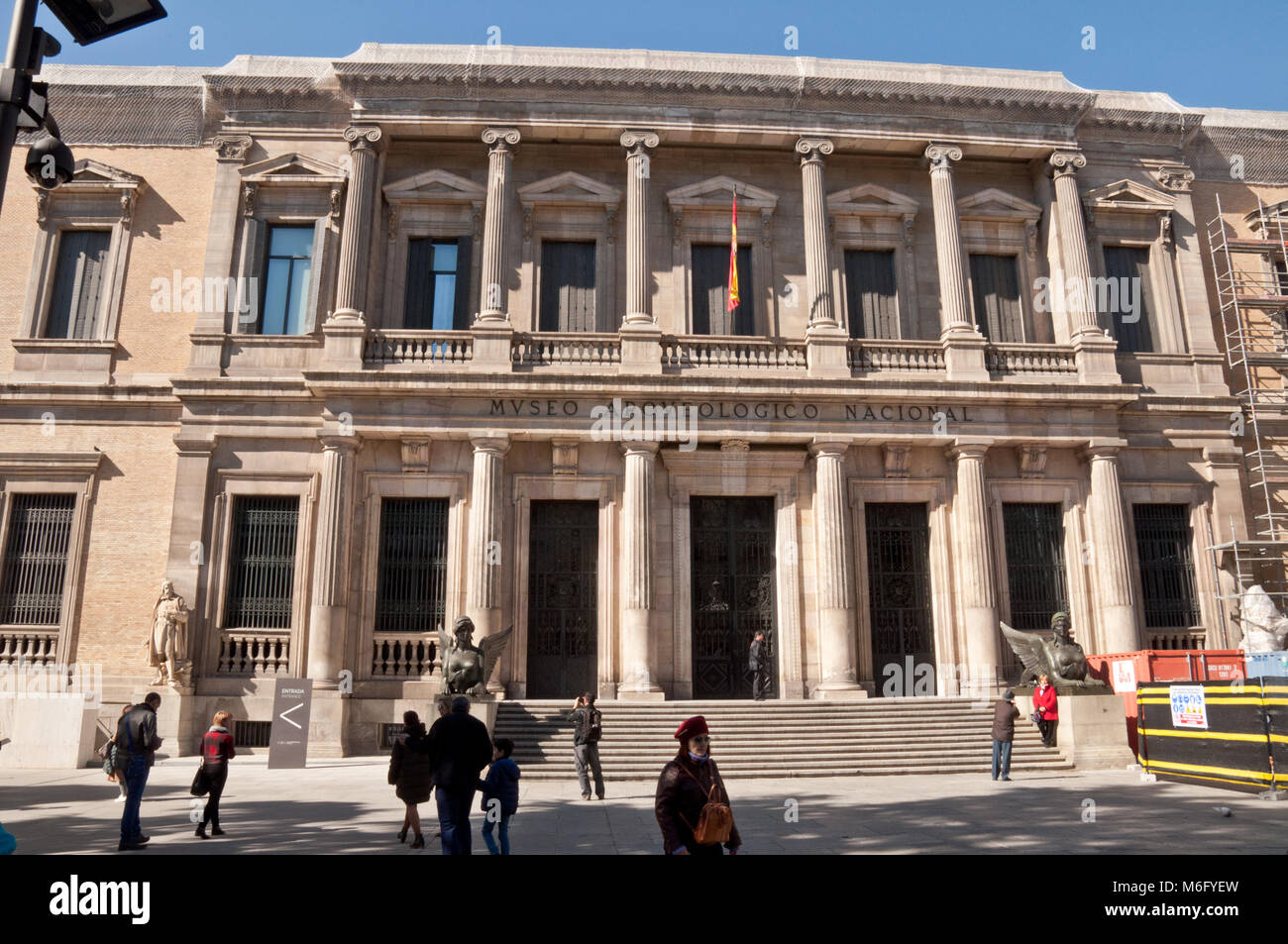 The National Archaeological Museum of Spain, in Madrid Stock Photo - Alamy