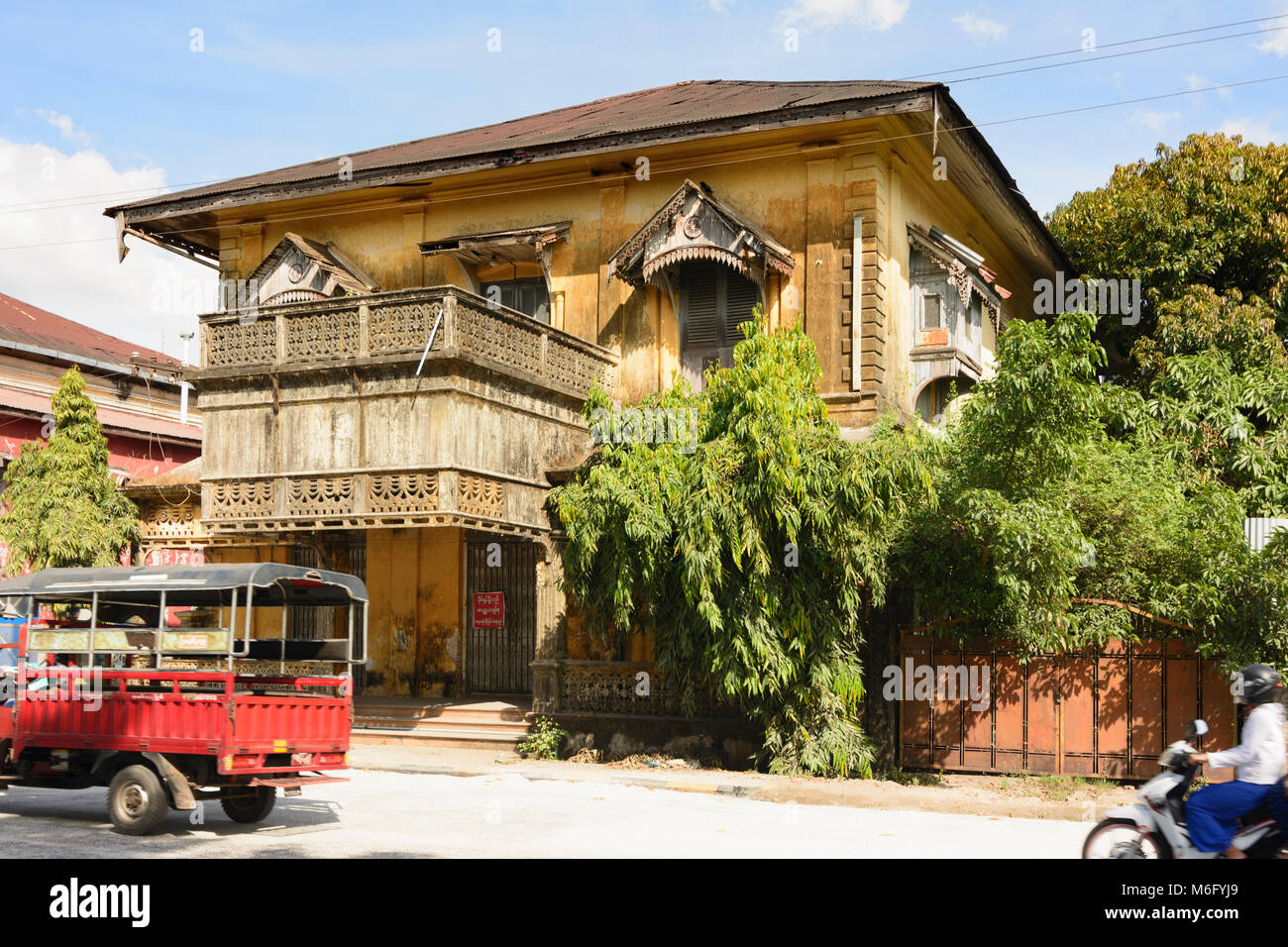 Colonial House Myanmar High Resolution Stock Photography and Images - Alamy
