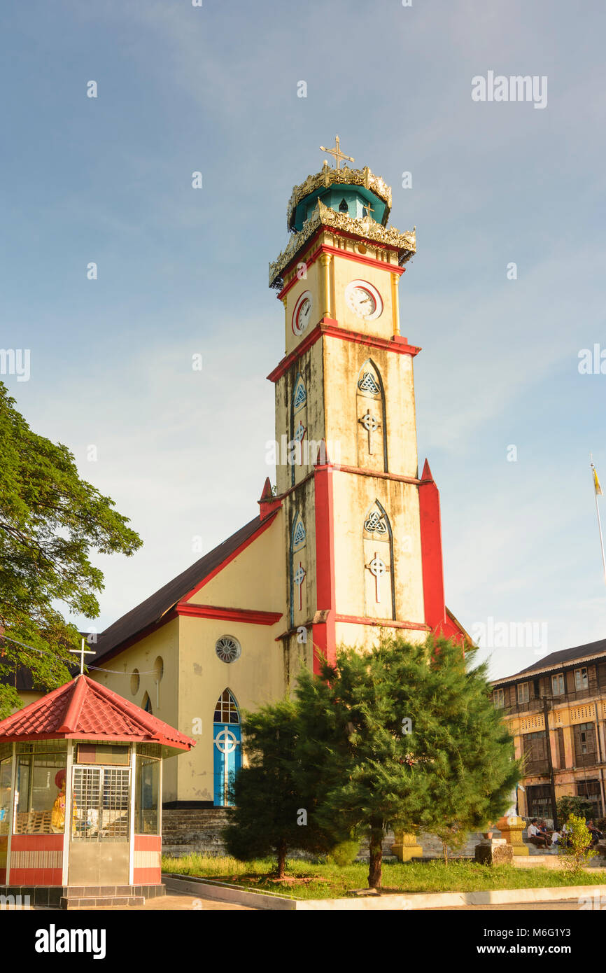 Mawlamyine (Mawlamyaing, Moulmein): St. Patrick's Cathedral, , Mon ...