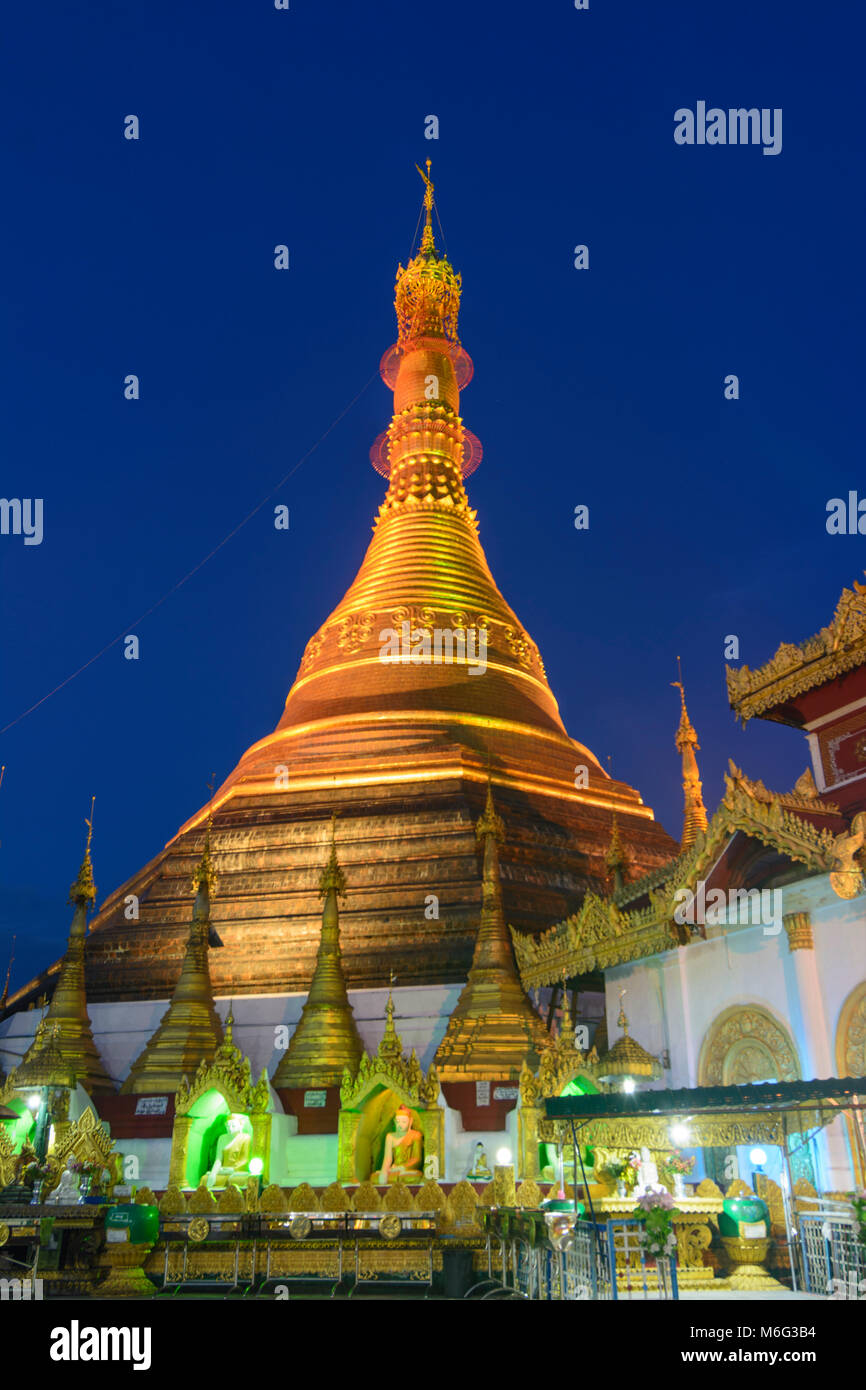 Mawlamyine (Mawlamyaing, Moulmein): Kyaik Than Lan (Kyaikthanlan) Paya ...