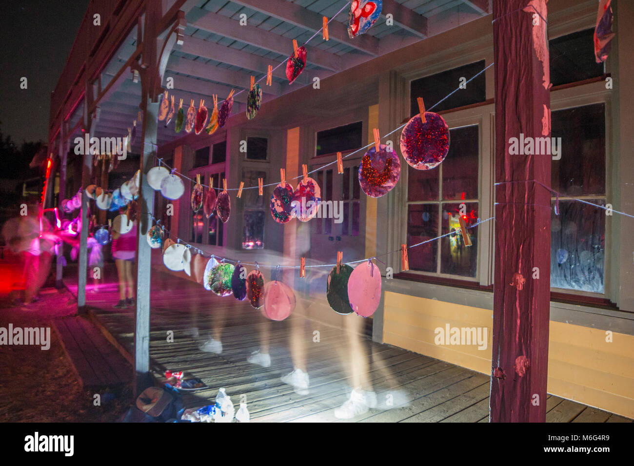 Night Sky Party Summer 2017 Stock Photo - Alamy