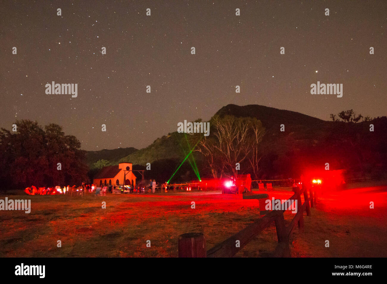 Night Sky Party Summer 2017 Stock Photo - Alamy