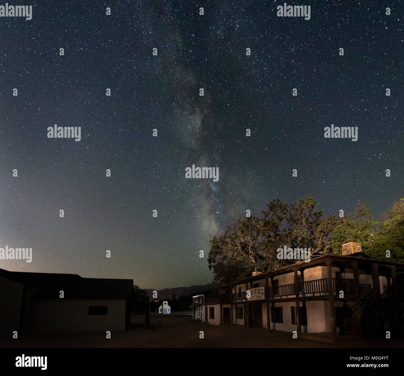 Paramount Ranch Night Sky. The night sky at Paramount Ranch in Agoura ...