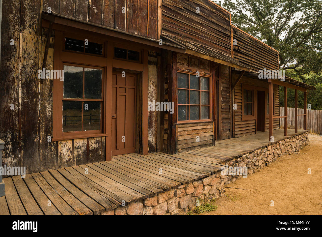 Paramount Ranch Western Town Stock Photo - Alamy