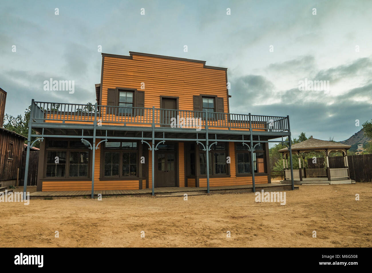 Paramount Ranch Western Town Stock Photo - Alamy