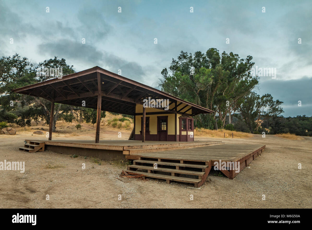 Paramount Ranch Western Town Stock Photo - Alamy