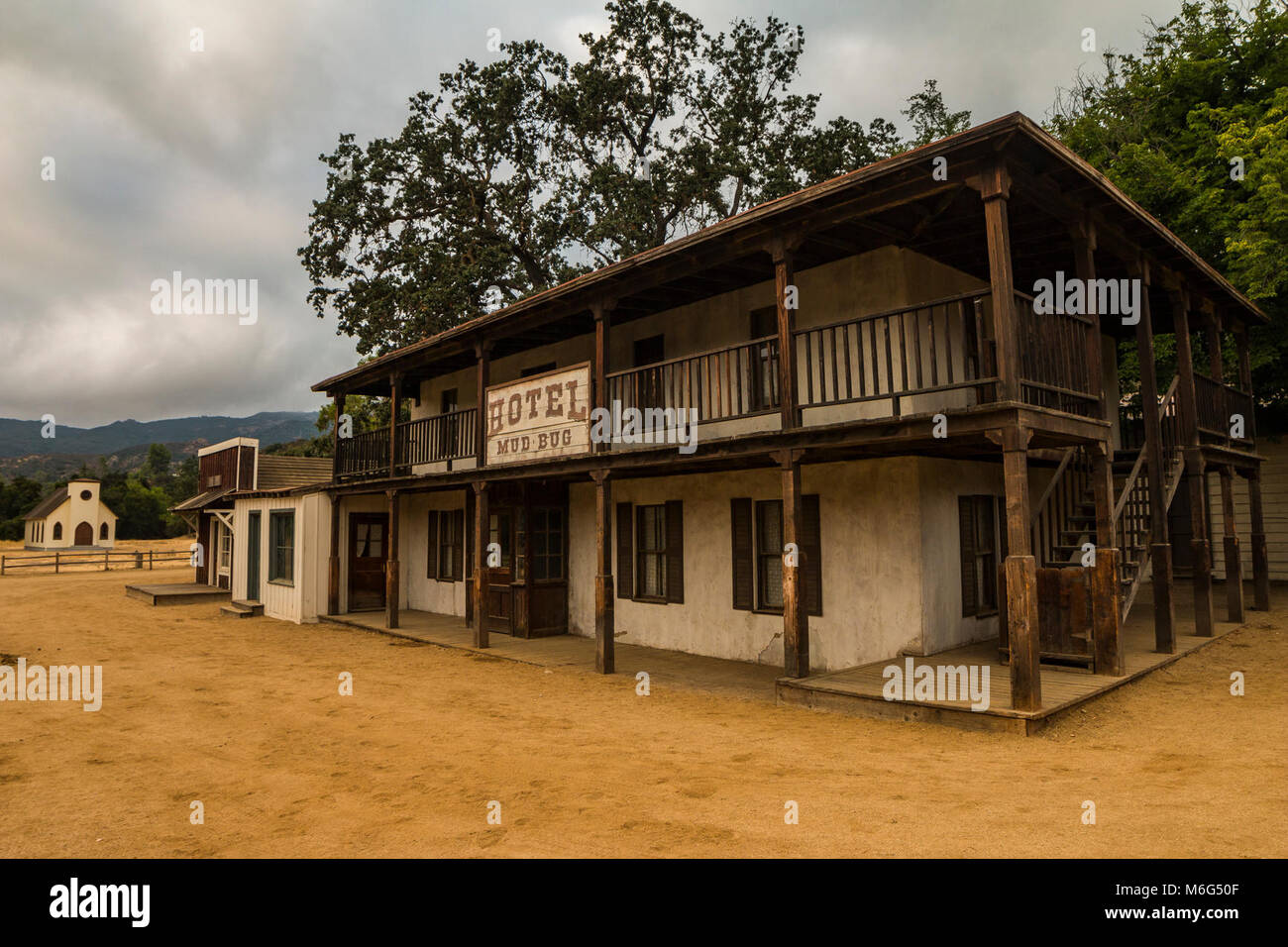 Paramount Ranch Western Town Stock Photo - Alamy