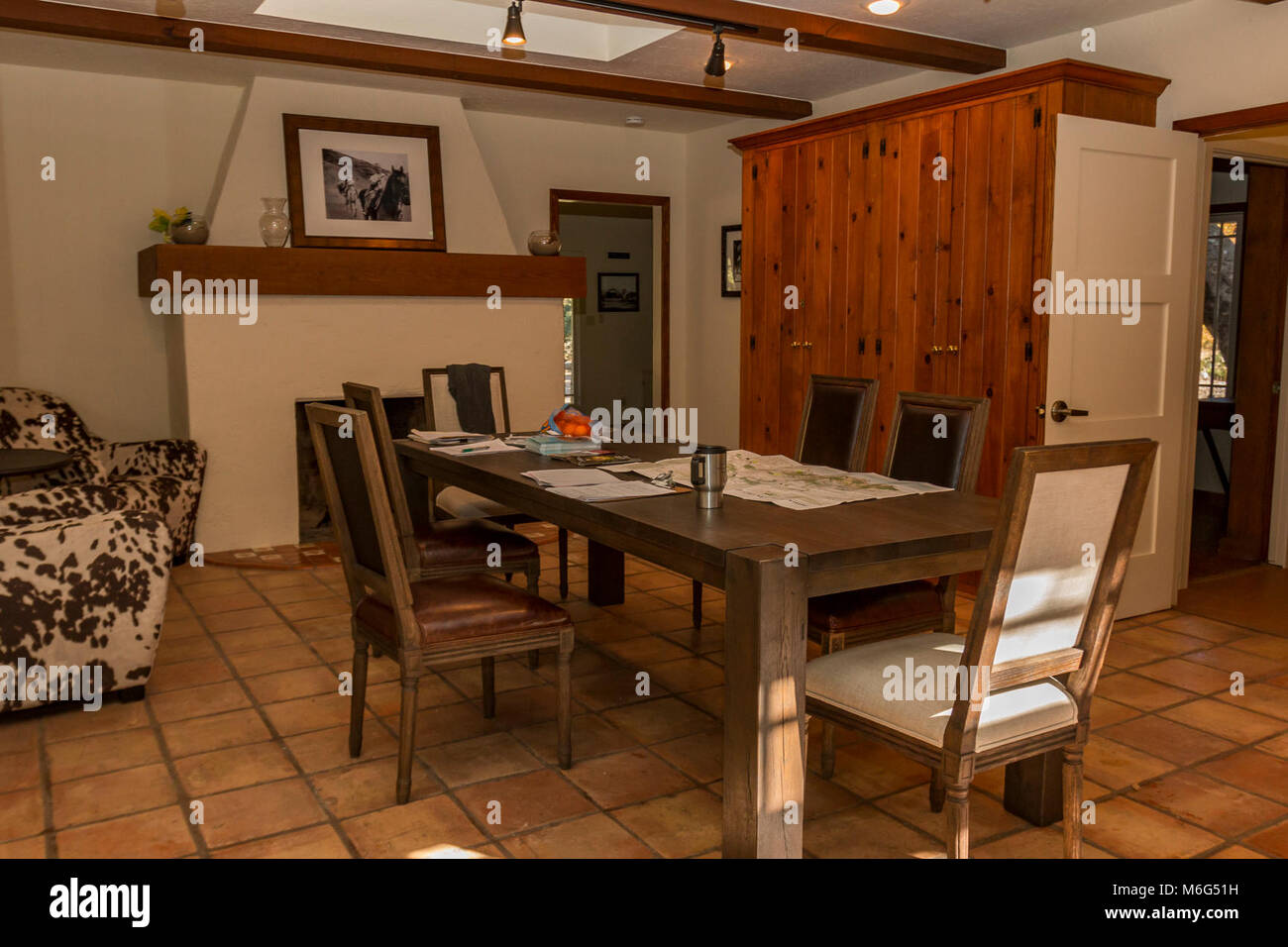 Peter Strauss Ranch house Stock Photo - Alamy