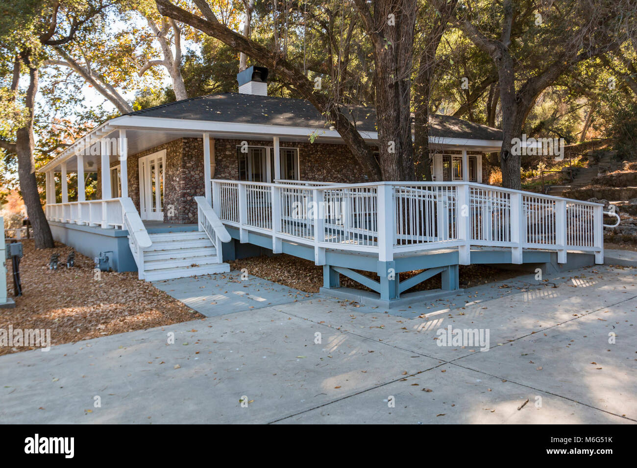 Peter Strauss Ranch house Stock Photo - Alamy
