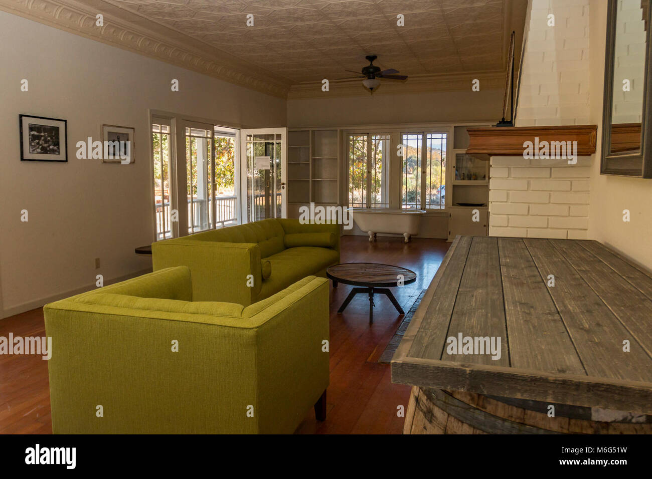 Peter Strauss Ranch house Stock Photo - Alamy