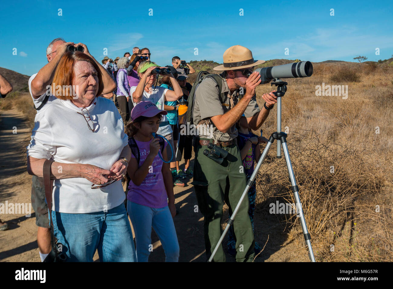 Raptor Walk with Ranger Anthony Stock Photo - Alamy