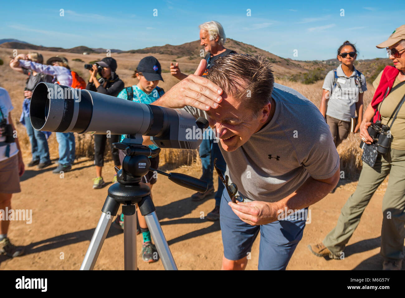 Raptor Walk with Ranger Anthony Stock Photo - Alamy