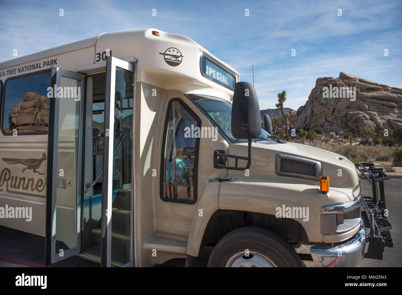 Roadrunner Shuttle at Hidden Valley Nature Trail Stock Photo - Alamy