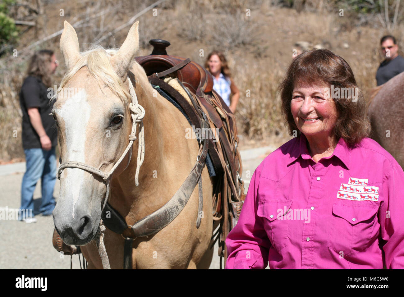 Ruth Gerson and her horse. Ruth Gerson is a longtime resident of the ...