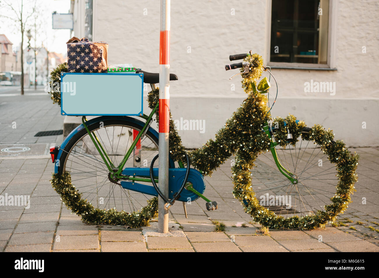 Bike decorated hi-res stock photography and images - Alamy