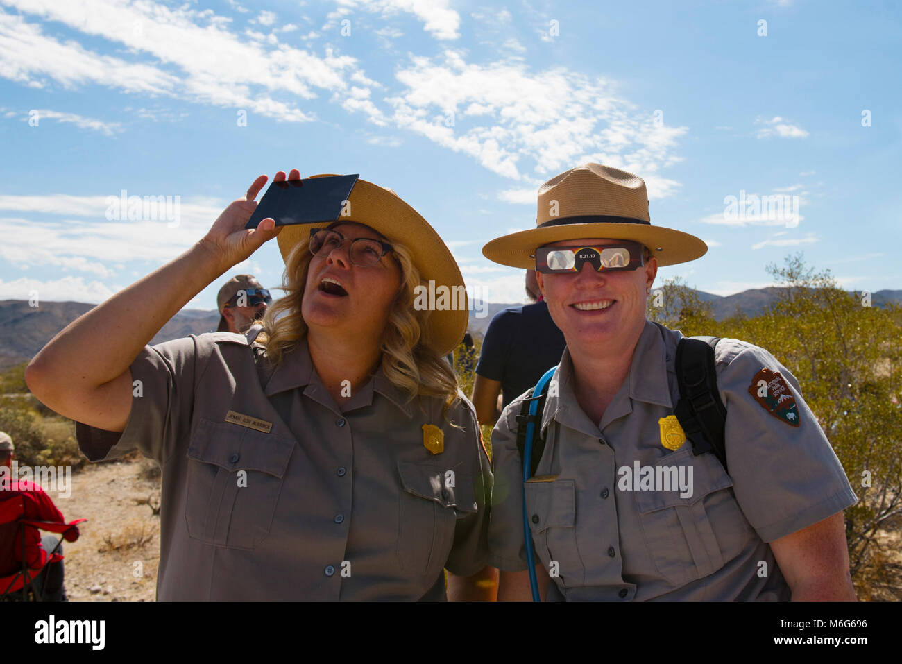 Solar Eclipse Viewing Event Stock Photo - Alamy