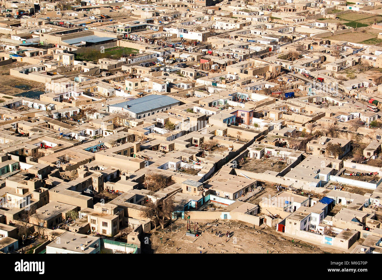 Aerial photo of Kabul Afghanistan of the city center and surroundings ...