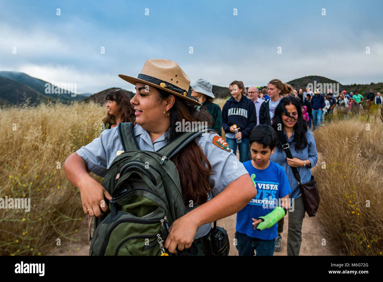 Tarantula Hike 2017. Ranger Led hike by Ranger Razsa to find tarantulas ...