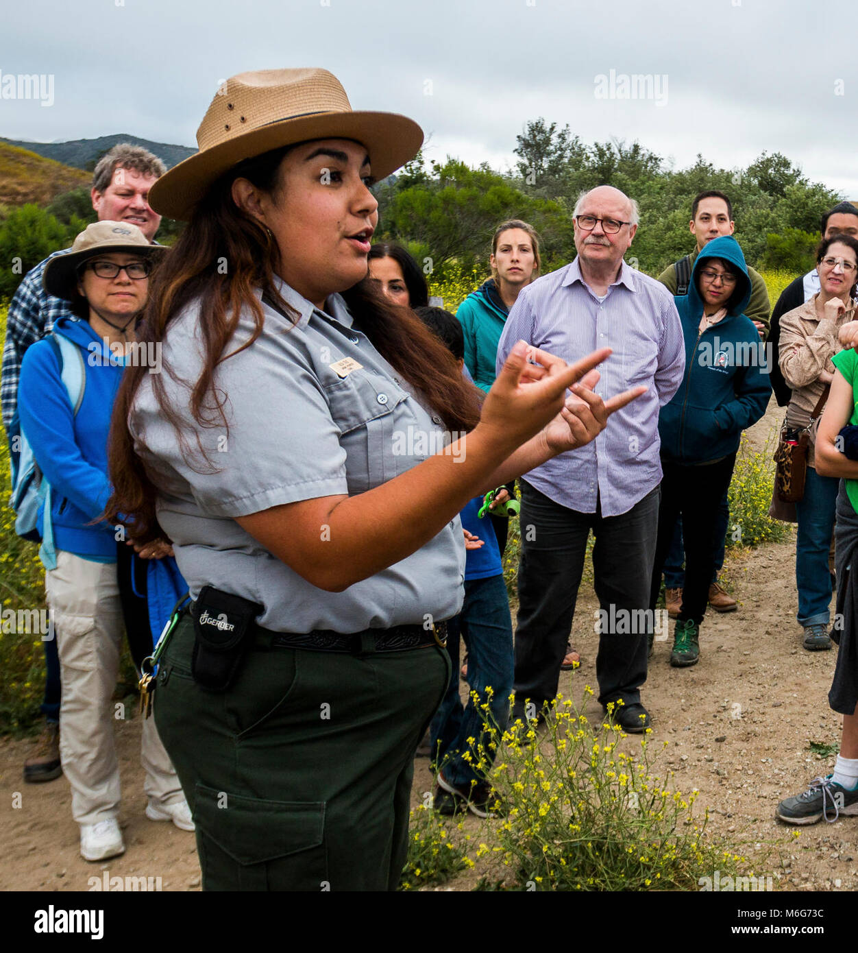 Tarantula Hike 2017. Ranger Led hike by Ranger Razsa to find tarantulas ...