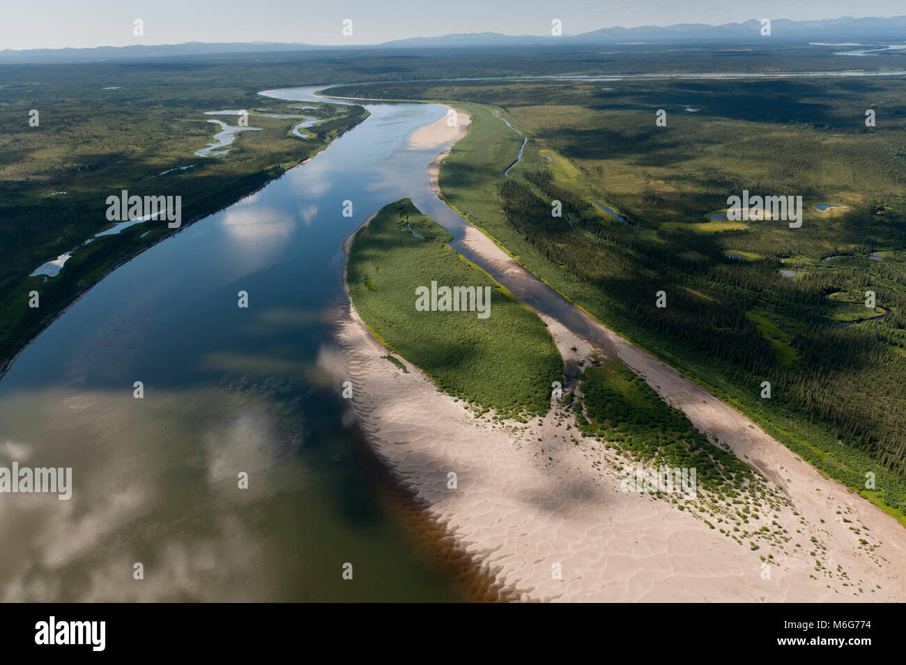 The Kobuk River, Kobuk Valley National Park Stock Photo - Alamy